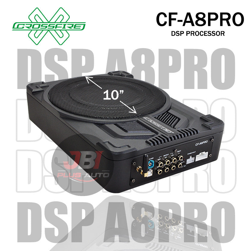 CROSSFIRE DSP Amplifier Active Subwoofer All In One Series Built CF-A8 ...